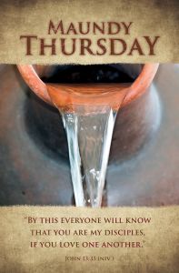 Maundy Thursday Bulletin Covers