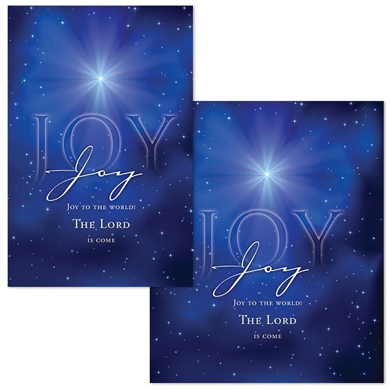 Advent - Week 3, Joy - Joy to the World - Pkg 100 - Bulletin - Multiple ...
