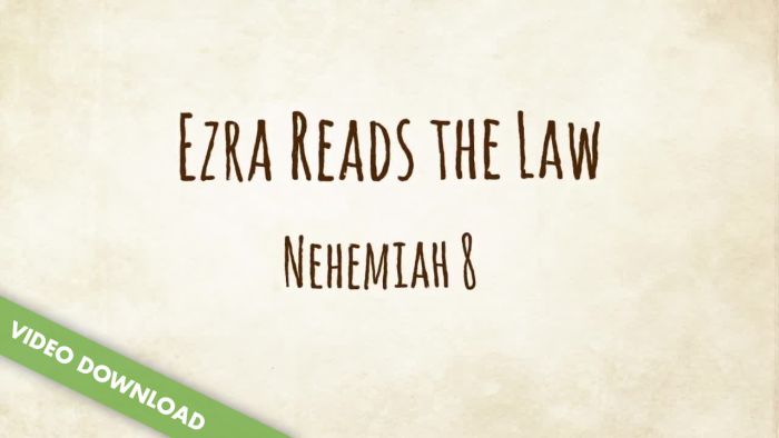 Inspire! Video Download - Ezra Reads the Law (Nehemiah 8) - Warner Press