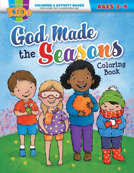 God Made the Seasons, (NIV) - Ages 2-4 - Coloring/Activity Book ...