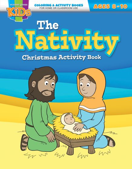 Christmas Coloring/Activity Book - The Nativity - Ages 8-10 - Warner Press