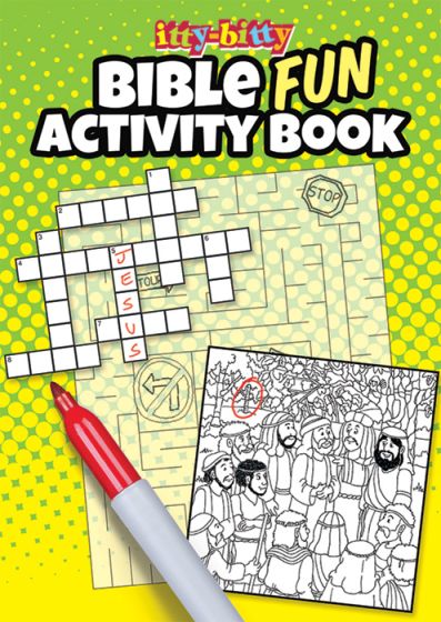 itty-bitty Activity Book - Bible Fun Activity Book - Warner Press
