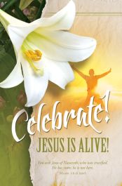 Easter Bulletin Celebrate! Jesus is Alive! - Warner Press