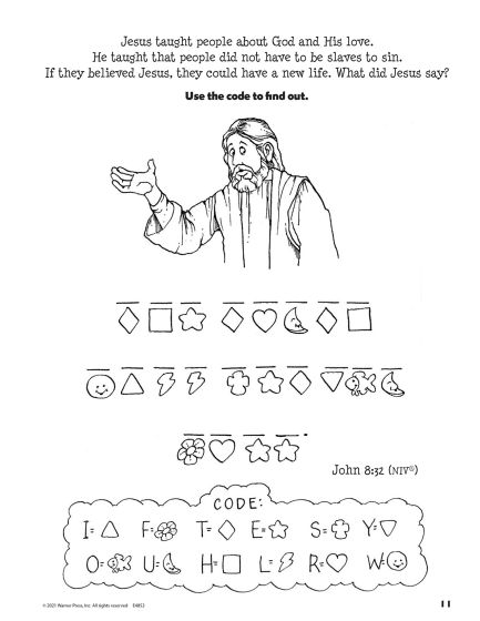 Jesus Teaching Coloring Page