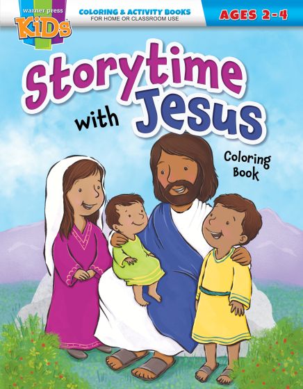Easter Coloring/Activity Book - Storytime with Jesus - Ages 2-4 ...