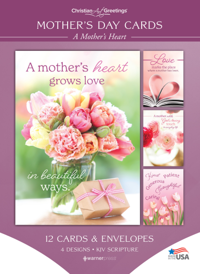 Mother’s Day Cards – A Mother’s Heart – 12 Cards with KJV Scripture ...